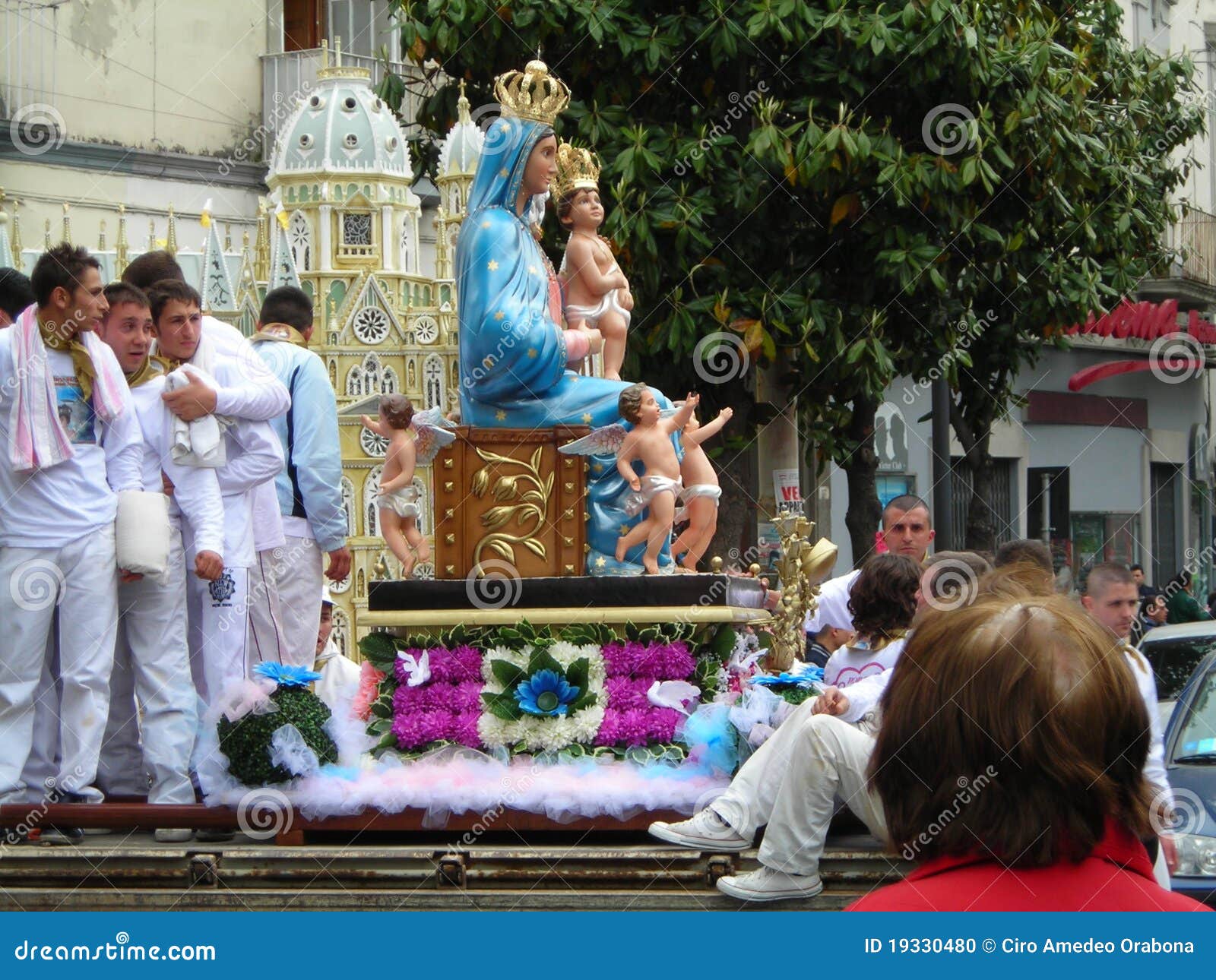 Religious Feast of Battenti in South Italy Editorial Image - Image of ...