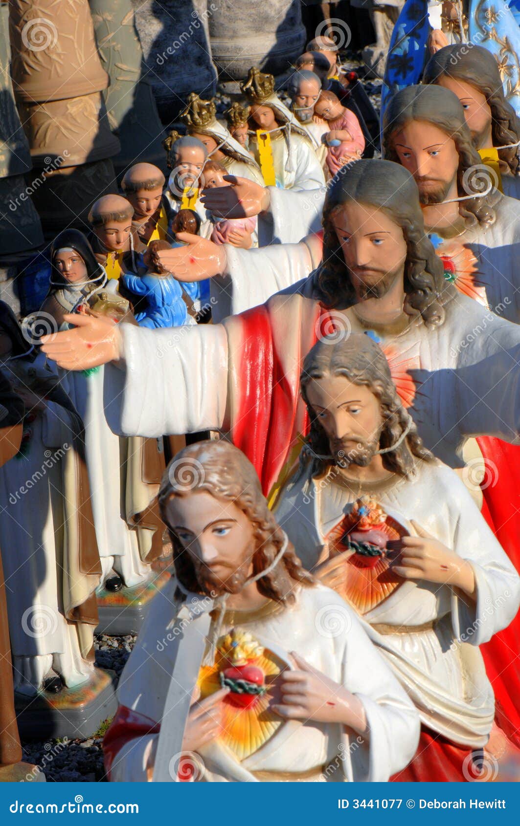 Religious Garden Statuary stock image. Image of statuary - 3441077