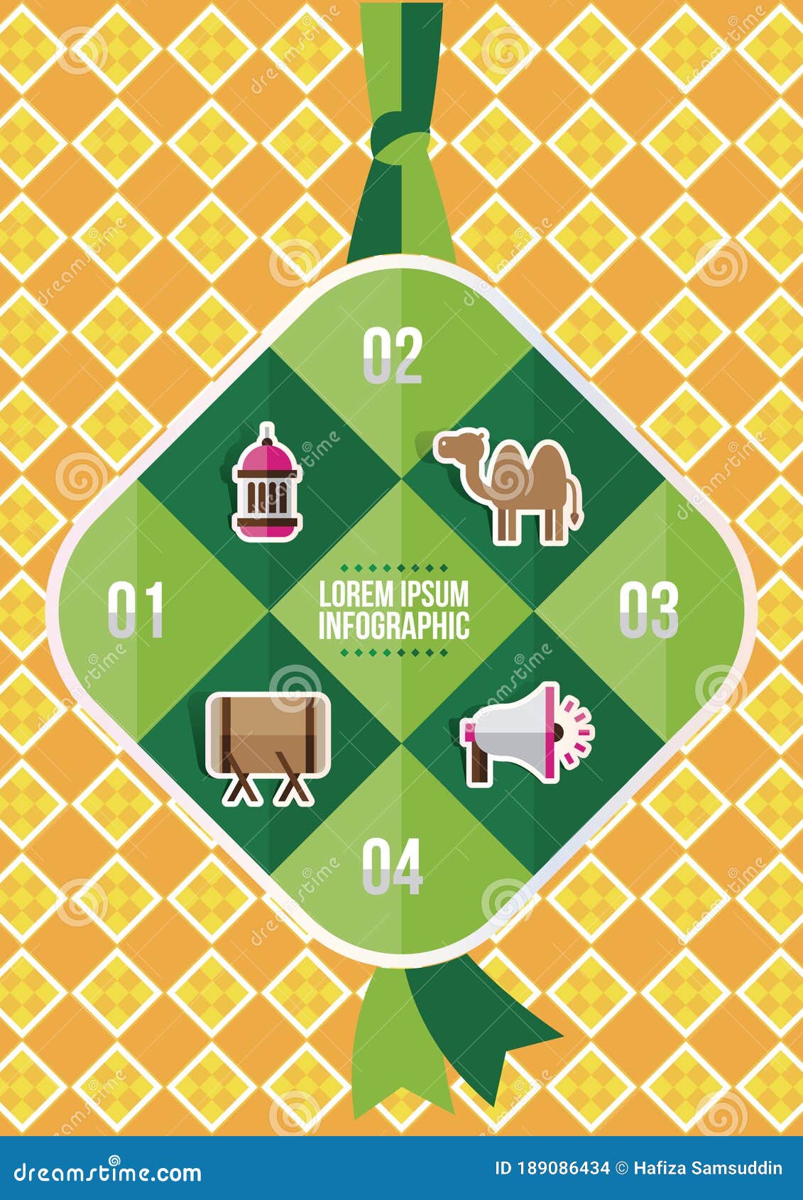 Religious Infographic. Vector Illustration Decorative Design Stock ...