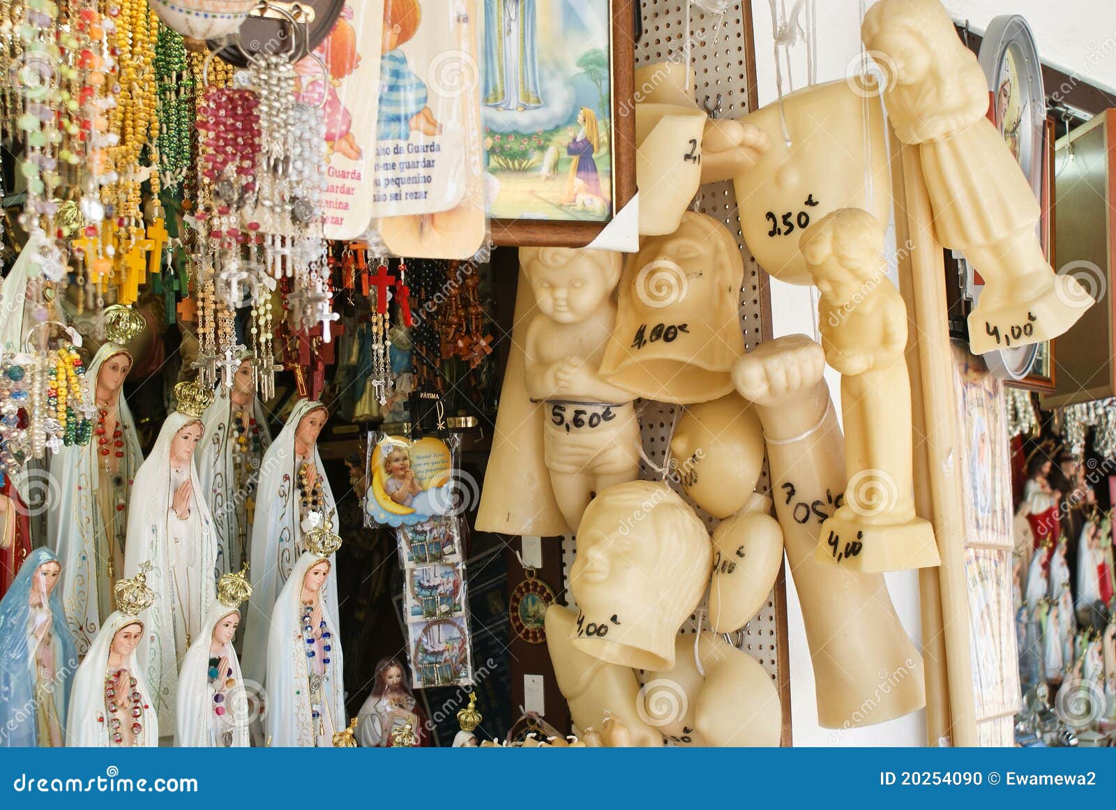 Religious market stall stock photo. Image of prayer, shrine - 20254090