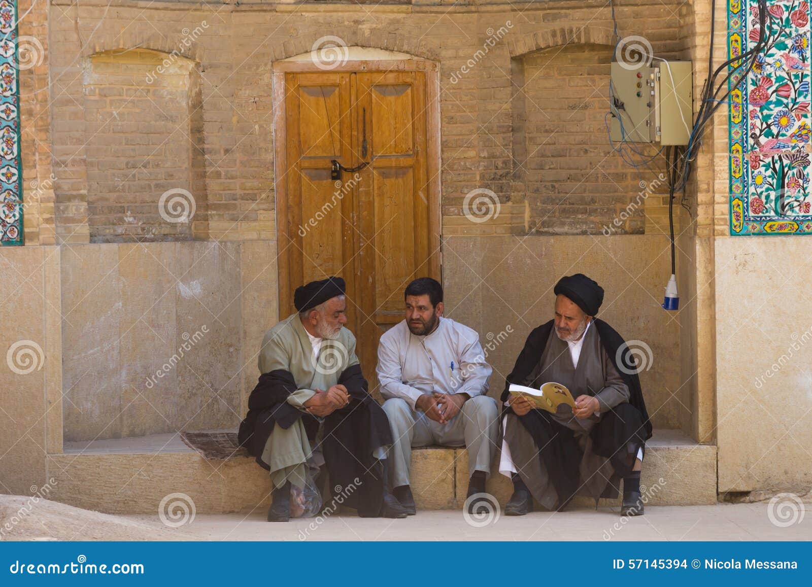 Religious Men in Shiraz, Iran Editorial Stock Image - Image of east ...