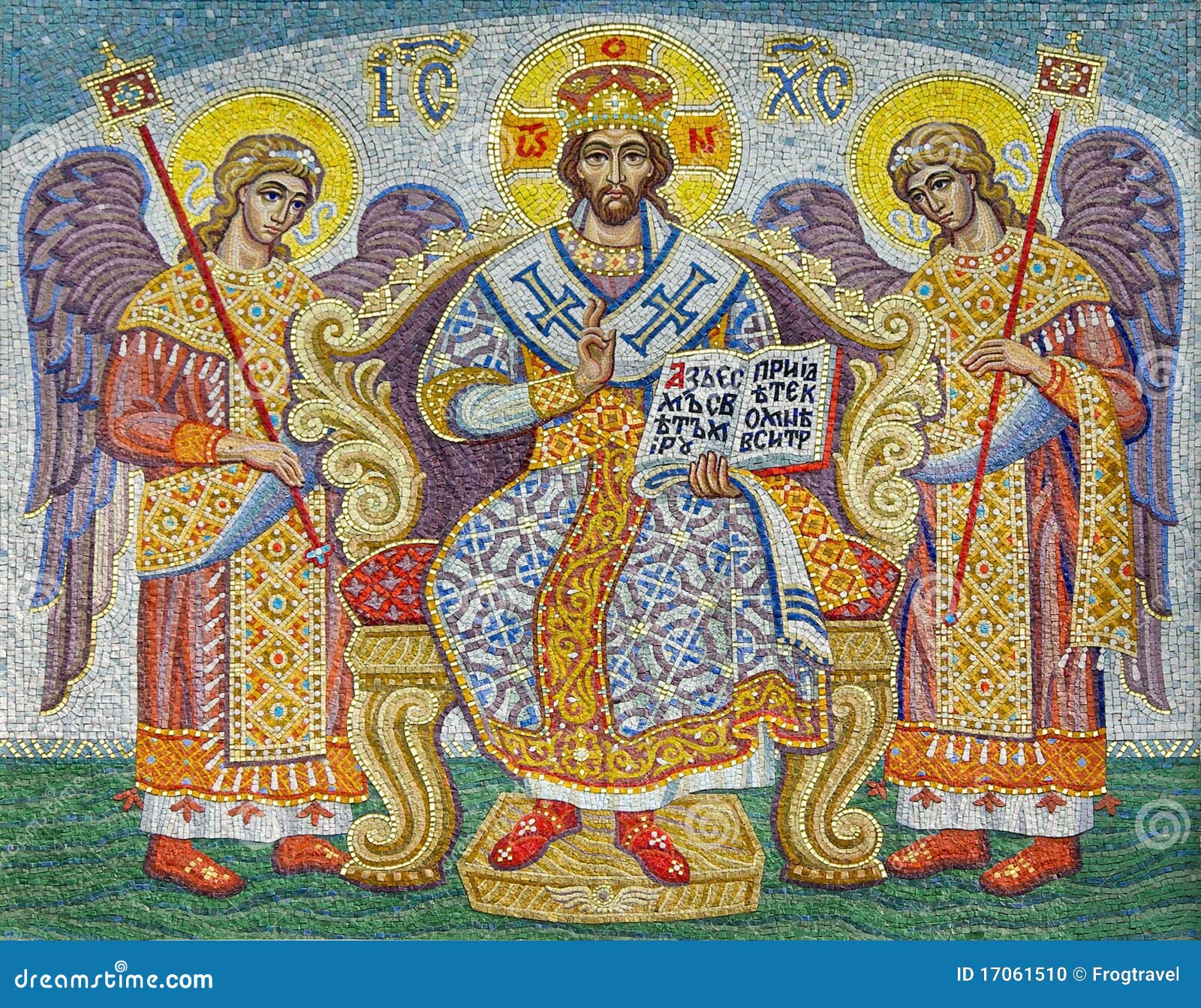 Religious mosaic editorial image. Image of christendom - 17061510