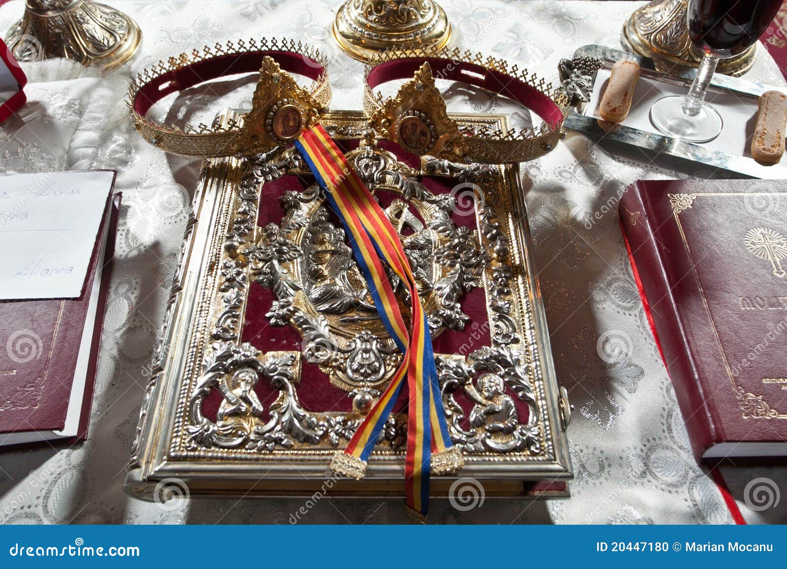 Religious objects stock photo. Image of arrangements - 20447180