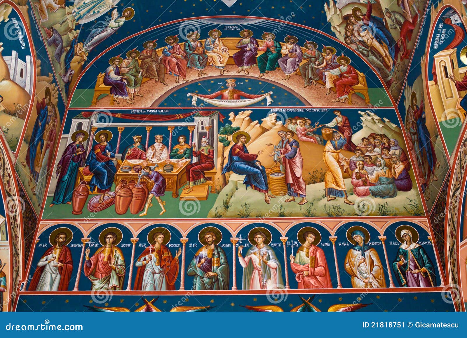 Old Religious Painting Stock Photography | CartoonDealer.com #21818768