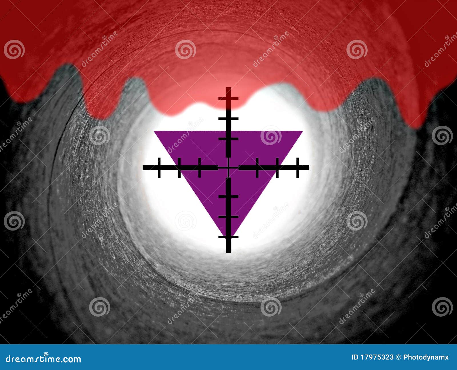 Religious Persecution Purple Triangles Stock Image - Image of holocaust ...