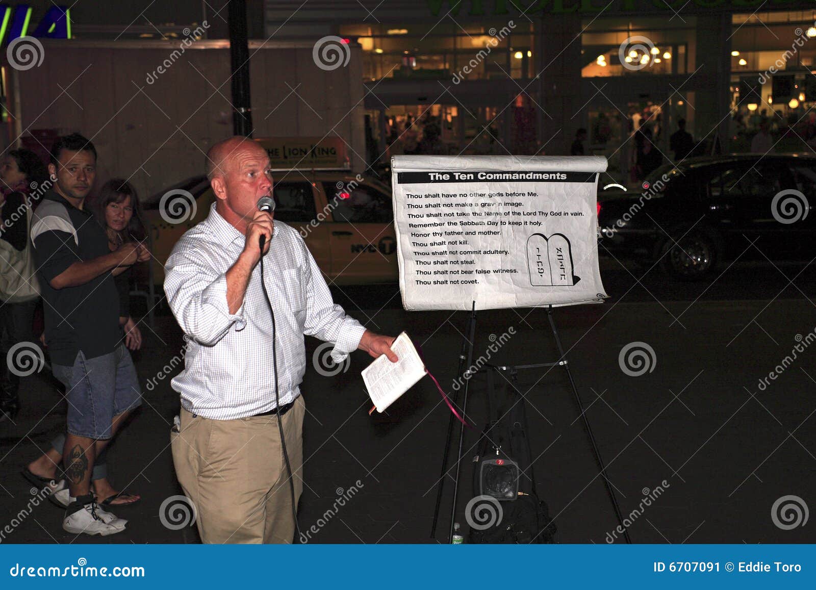 Religious preacher editorial photo. Image of standing - 6707091