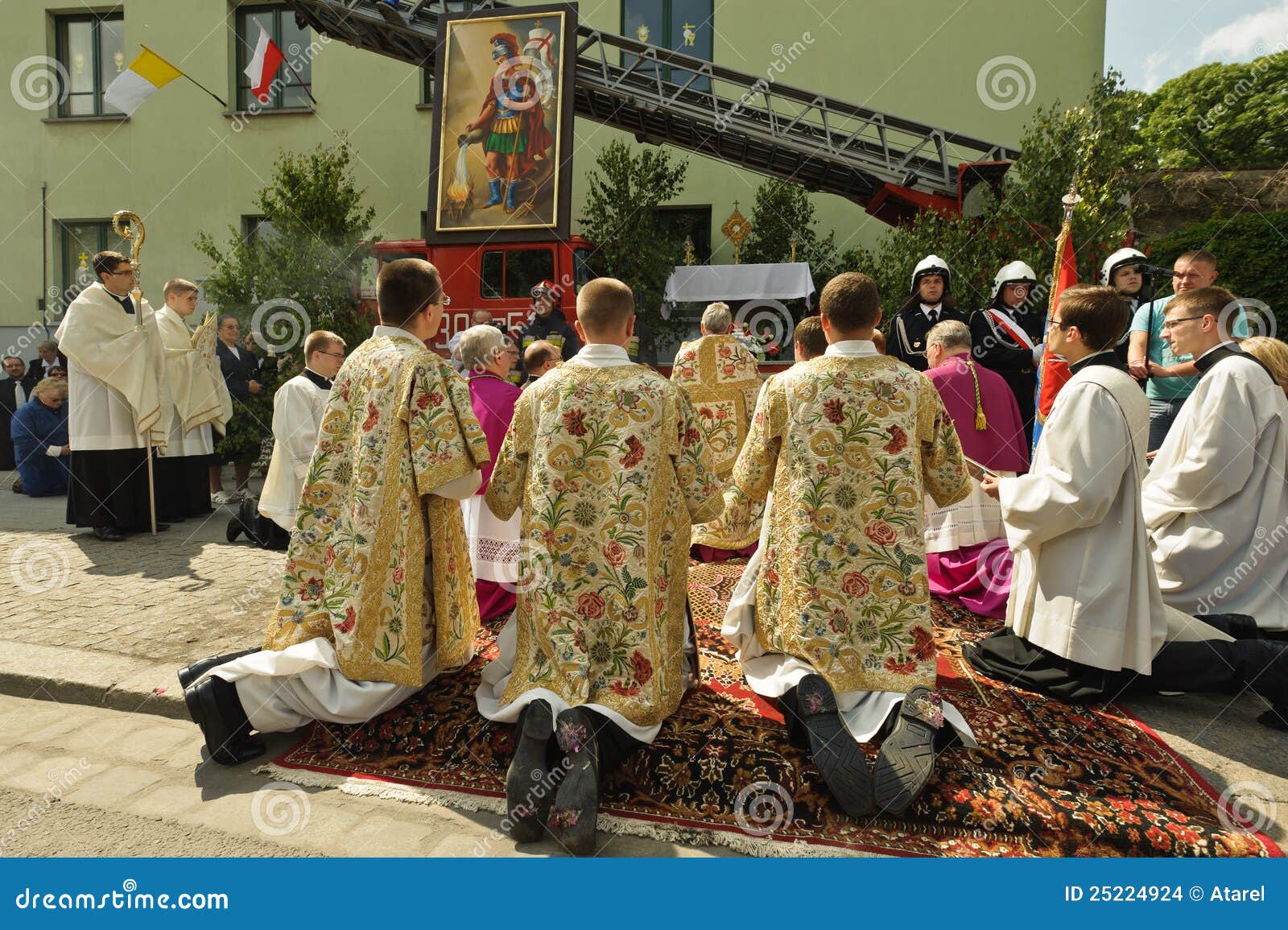 RELIGIOUS PROCESSION at CORPUS CHRISTI DAY Editorial Stock Image ...