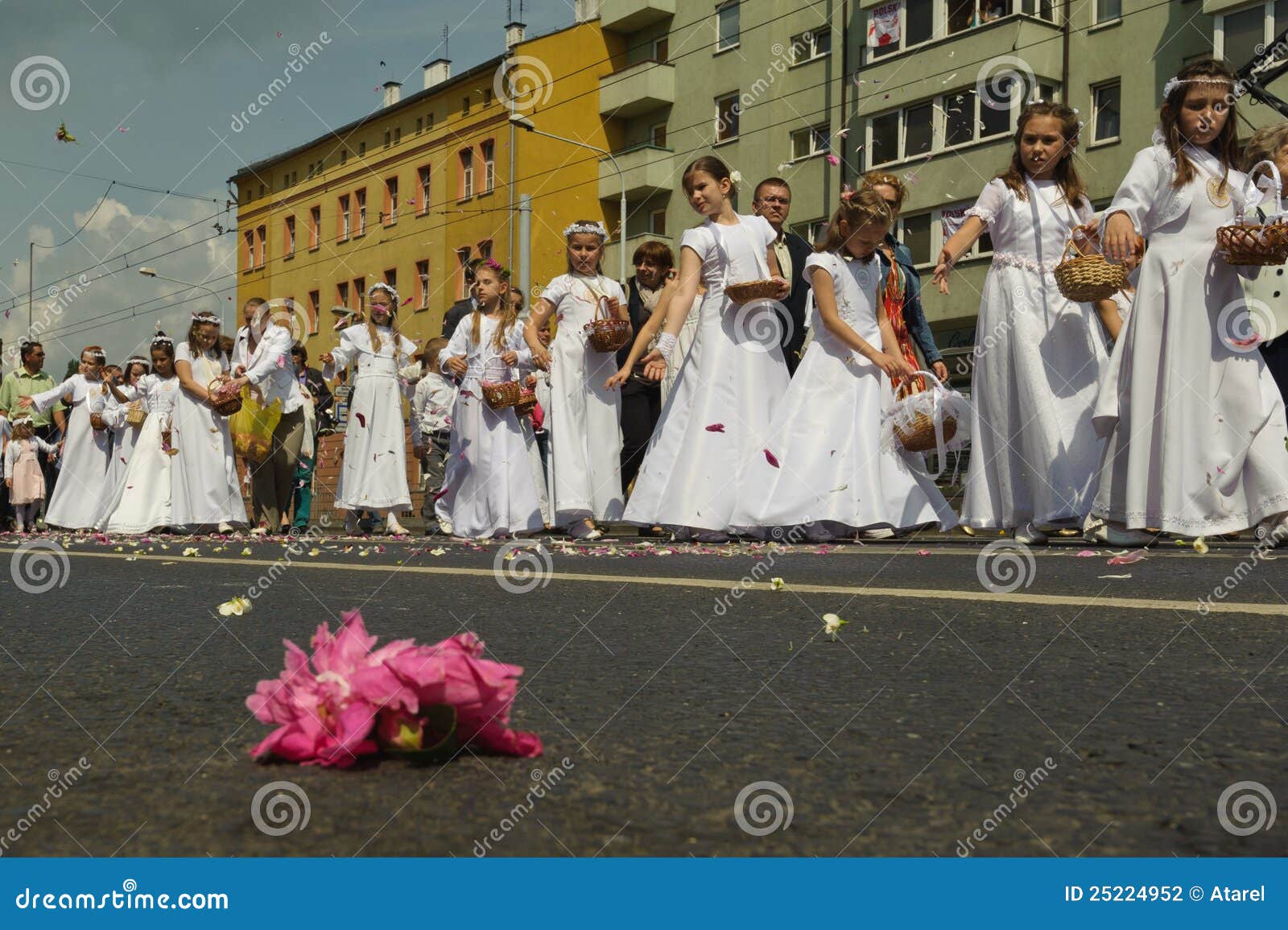 RELIGIOUS PROCESSION at CORPUS CHRISTI DAY Editorial Photography ...