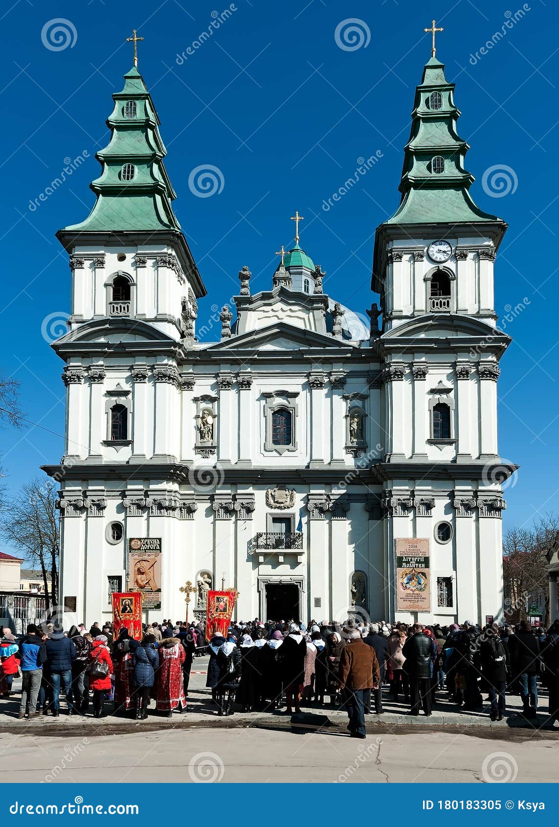 Religious Procession in Ternopil, Ukraine Editorial Image - Image of ...