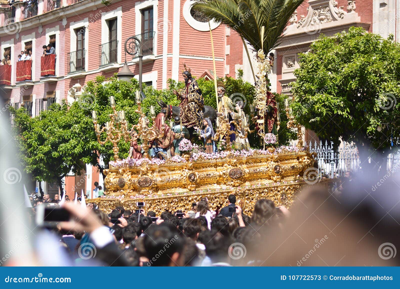 The Religious Processions of the Holy Week of Easter Editorial Stock ...