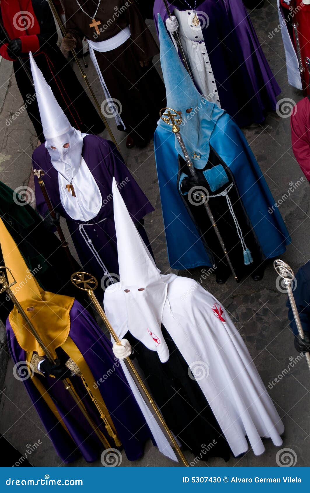Religious Processions in Holy Week. Spain Editorial Image - Image of ...