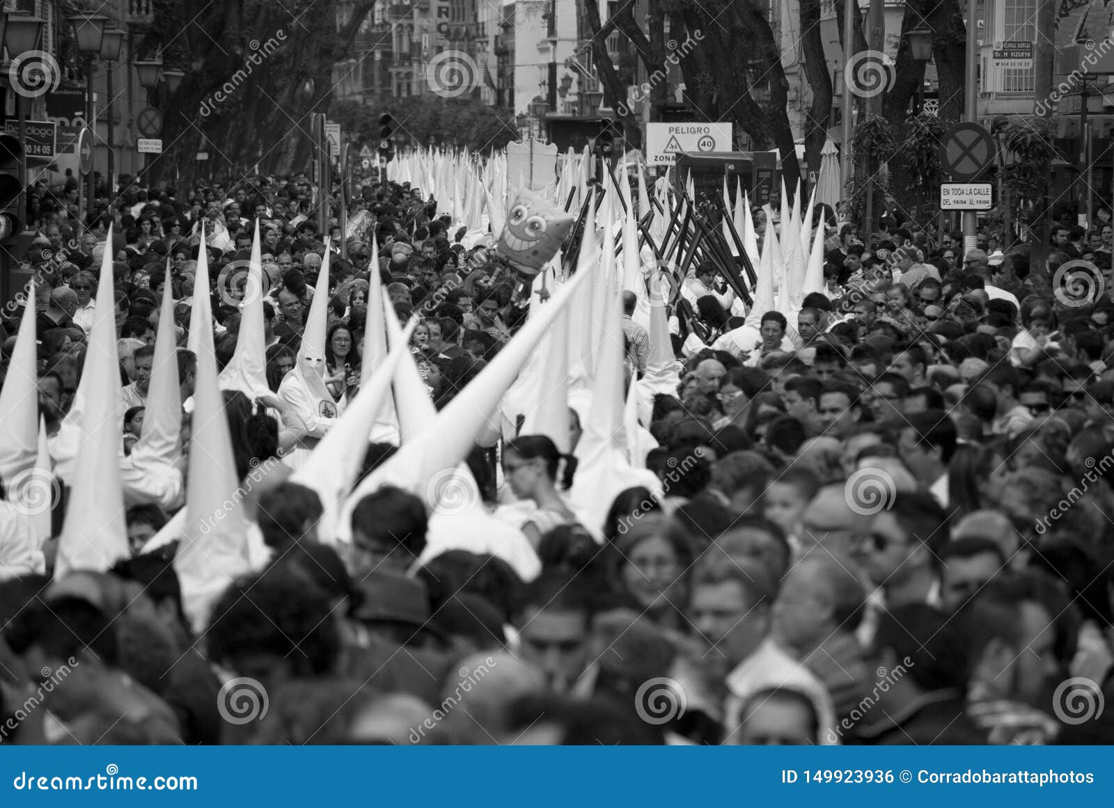 Religious Processions in Seville, Spain, during Easter Holy Week ...