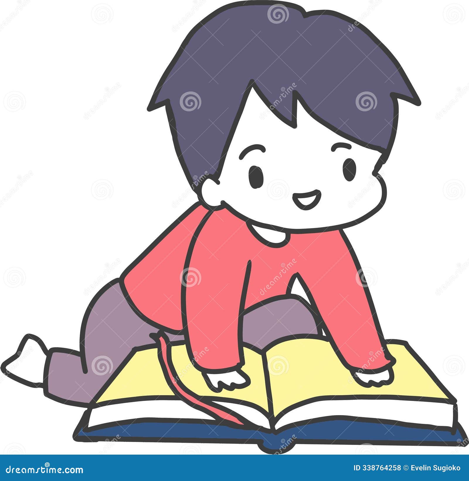 Religious Reading Spiritual Bible Study Vector Art Stock Vector ...