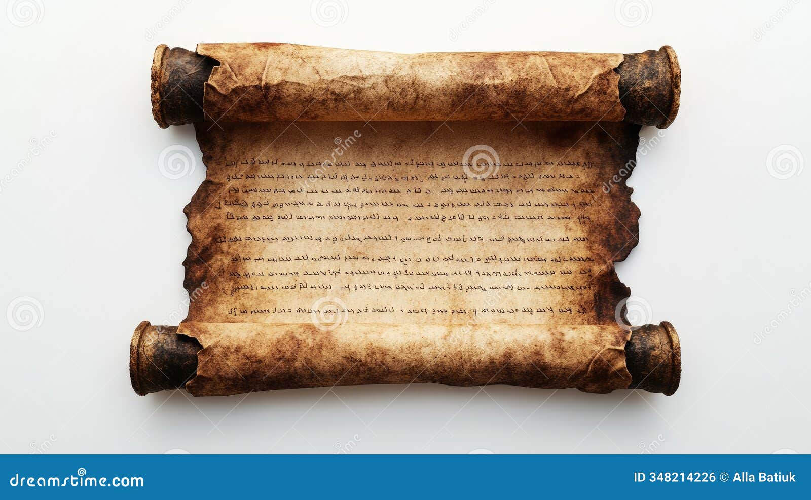 Religious Scroll, Torah Representing Central Religious Document Of ...