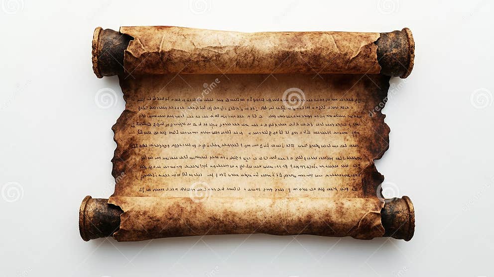 Religious Scroll, Torah Representing Central Religious Document of ...