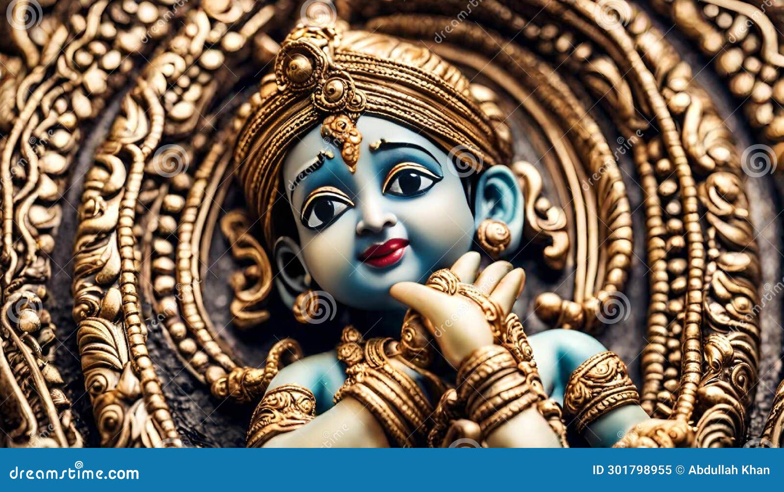 Religious Sculpture Hindu God Little Stock Image - Image of statue ...