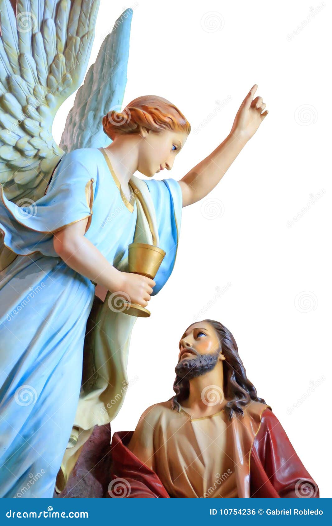 Religious statue stock photo. Image of church, angels - 10754236