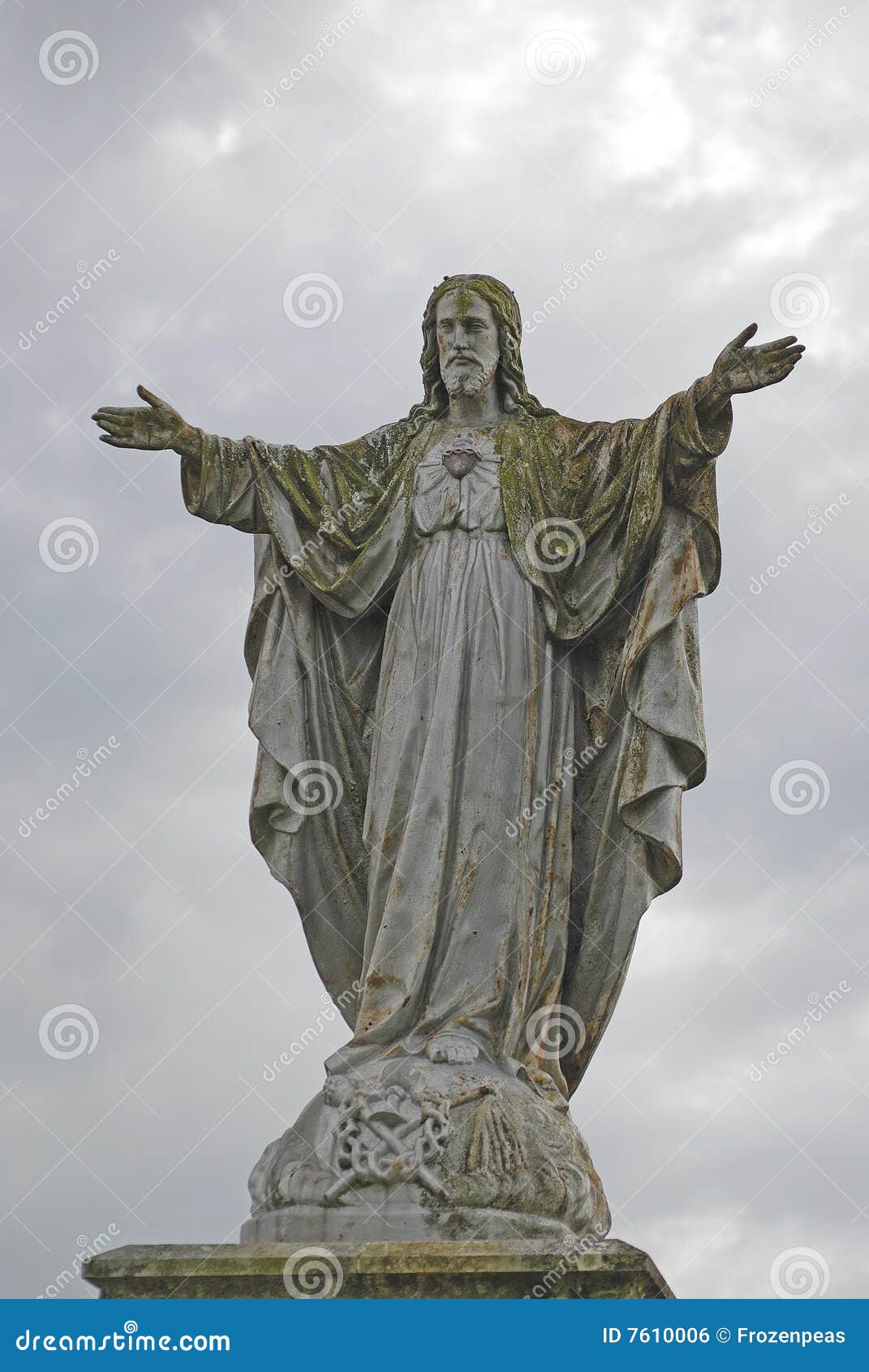 Religious Statue stock photo. Image of religion, christ - 7610006