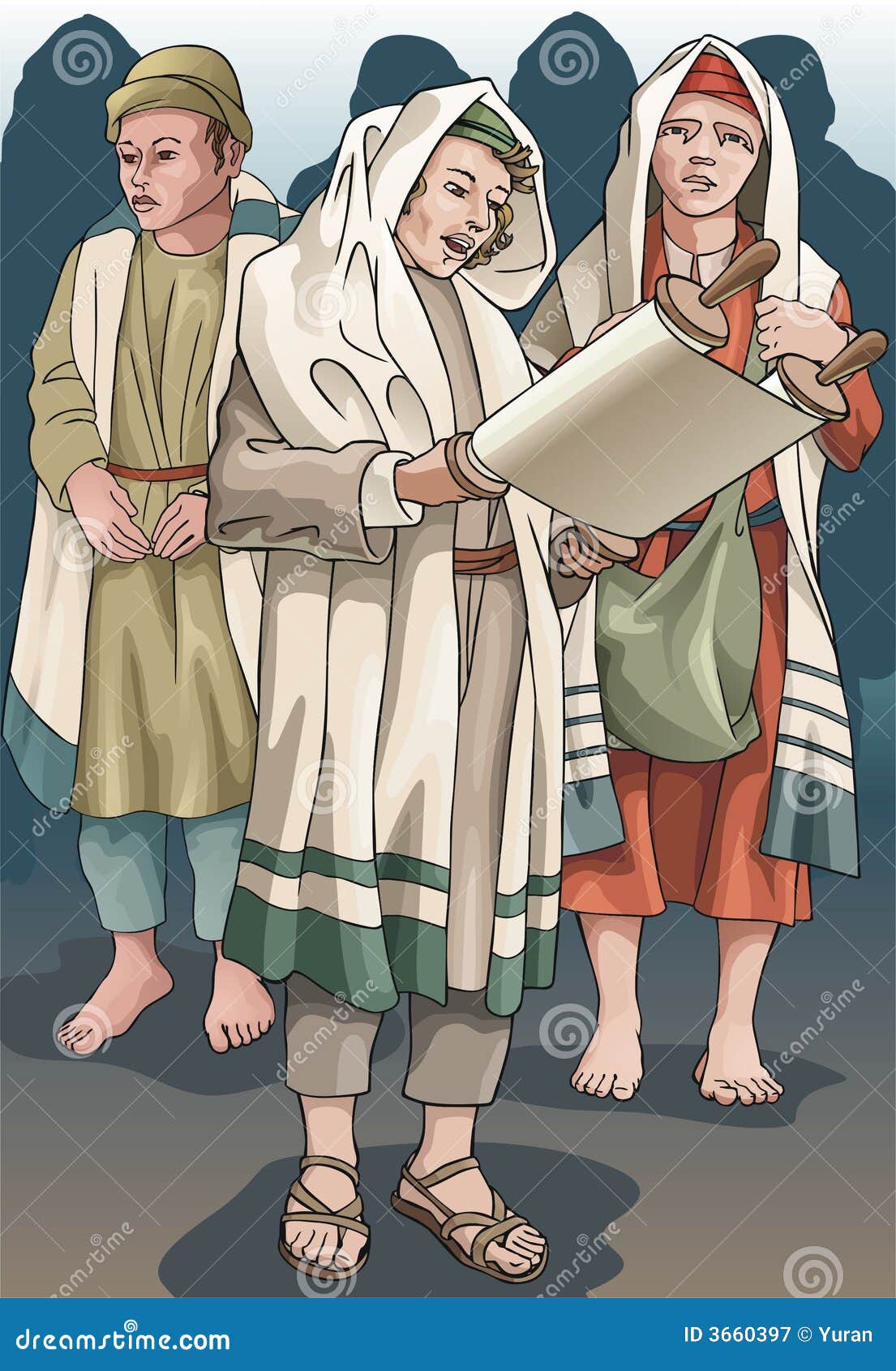 Religious subjects stock vector. Illustration of jesus - 3660397