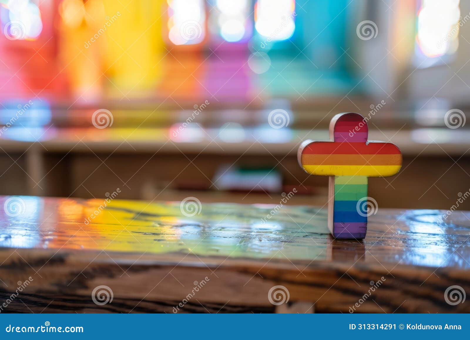 Religious Tolerance in the LGBTQ Community Stock Illustration ...