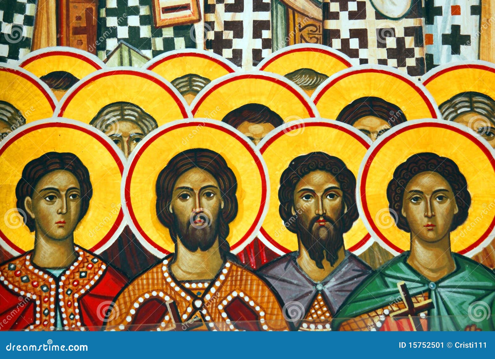 Golden Halo Painting