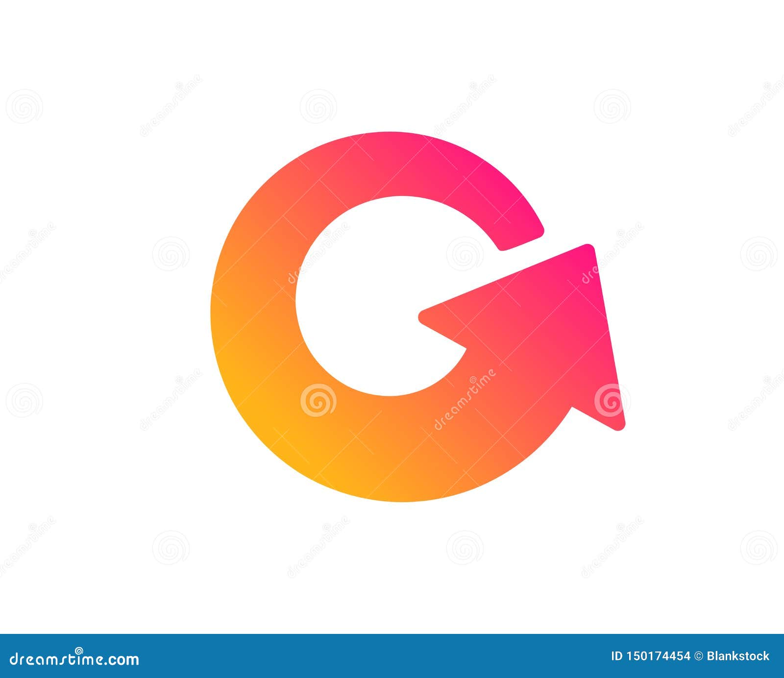 Reload Arrow Icon. Update Arrowhead. Vector Stock Vector - Illustration ...