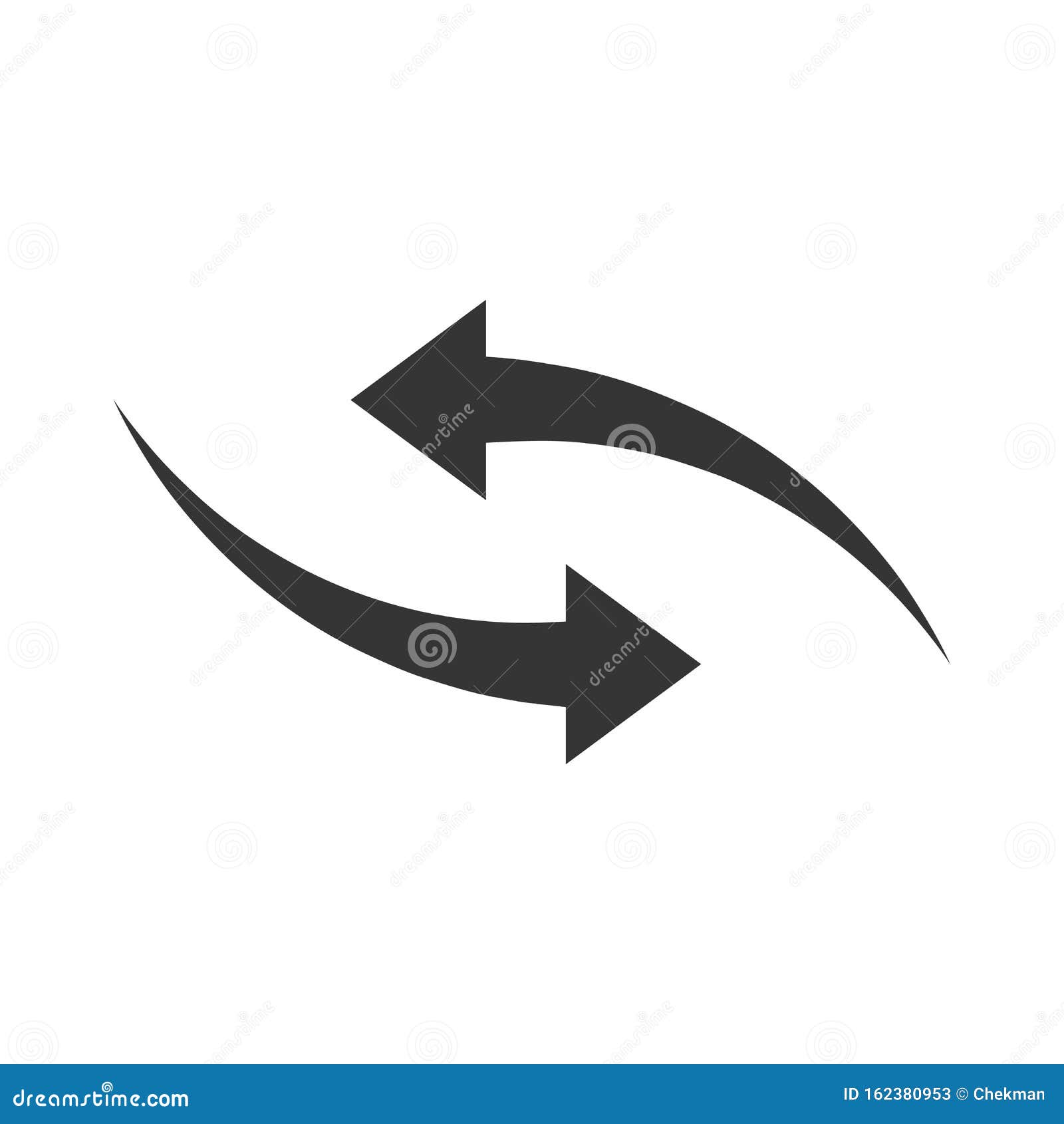 Vector reload arrows stock illustration. Illustration of repeat - 162380953