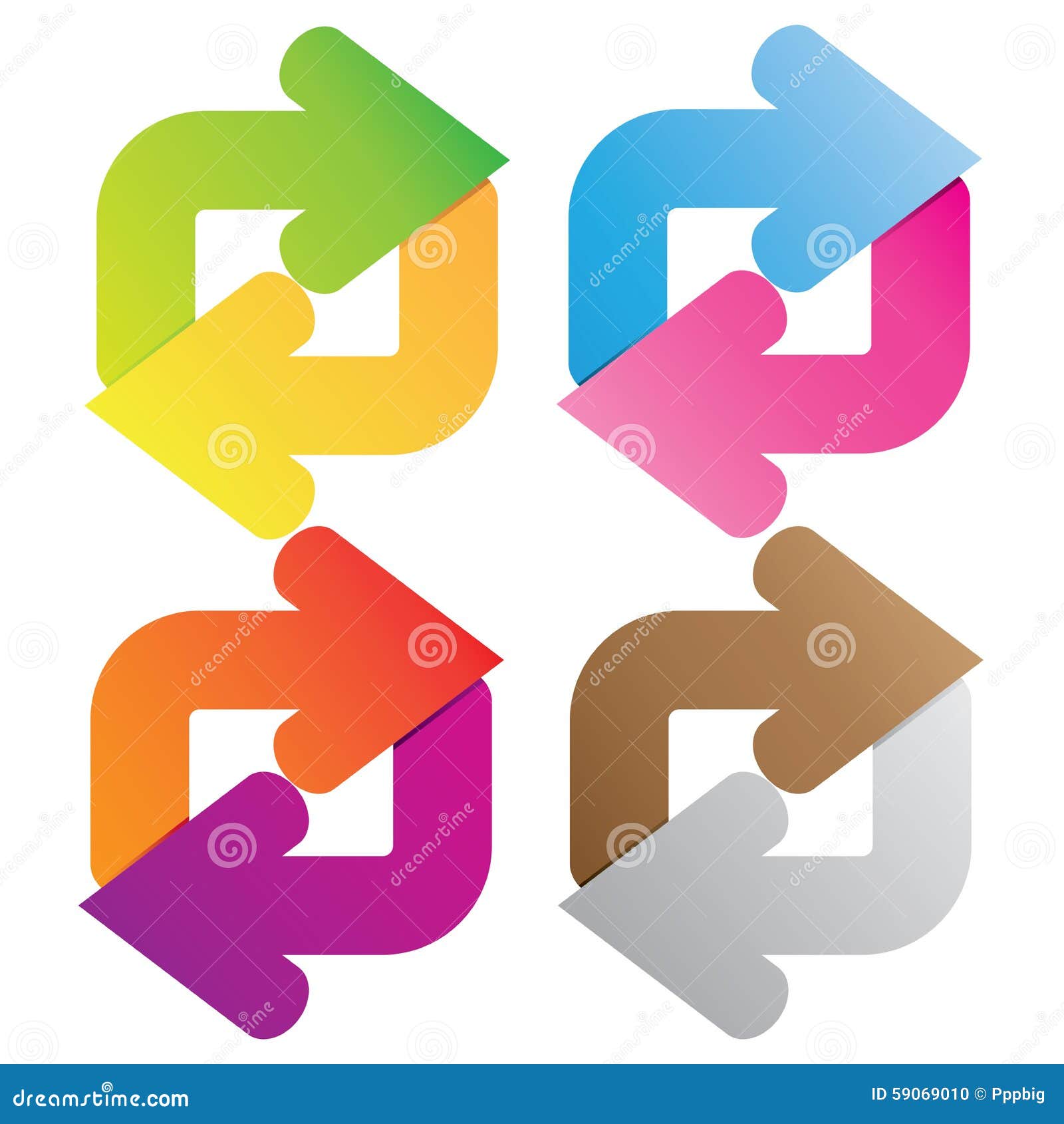 Reload arrows stock illustration. Illustration of diagrams - 59069010