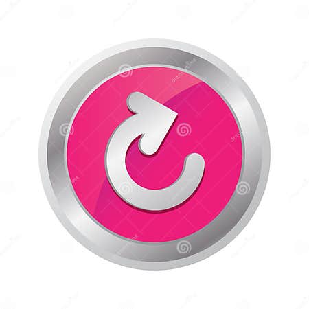 Reload button stock vector. Illustration of interface - 14150117