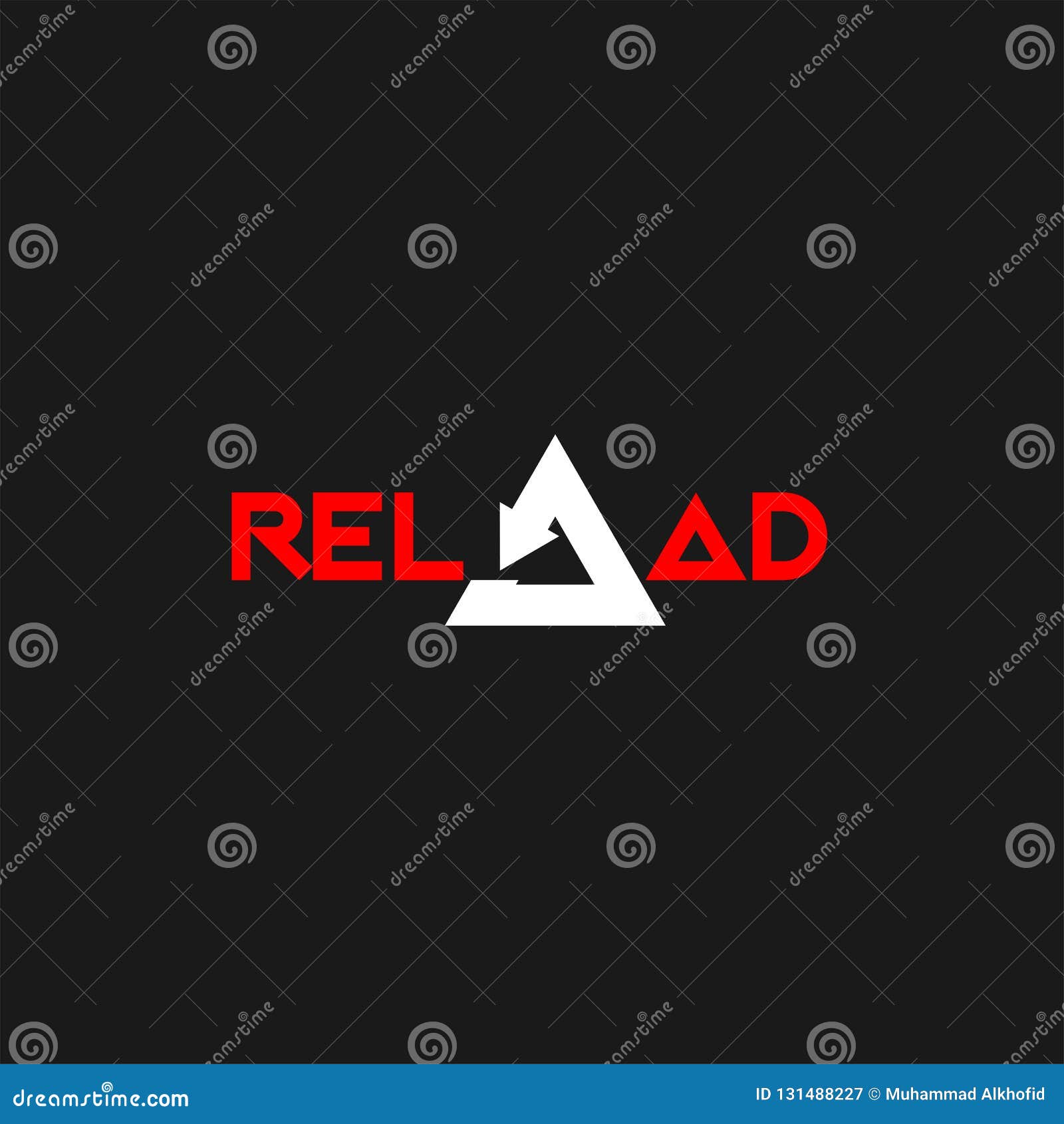 Reload Flat Icon. Simple Web Sign of Reload Page Stock Illustration ...