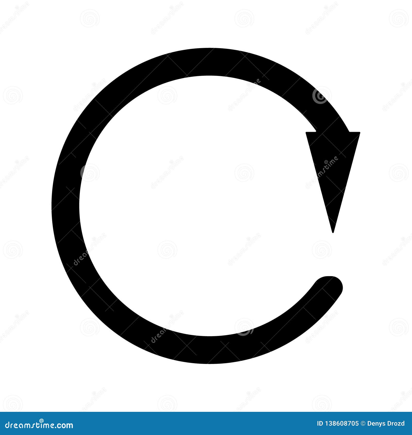 Reload Icon, Refresh Vector, Reset Illustration Symbol. Stock Vector ...