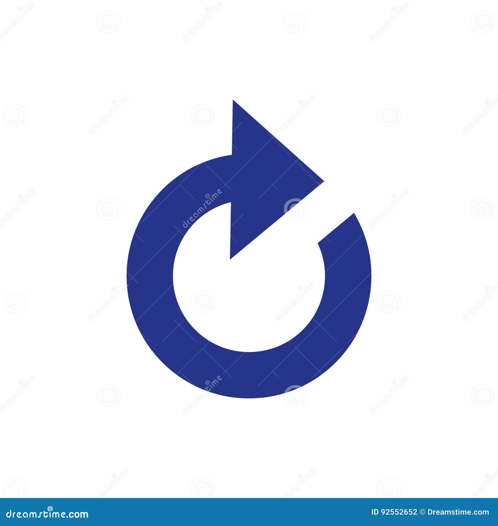 Reload Icon Stock Vector Illustration Flat Design Style Stock Vector ...