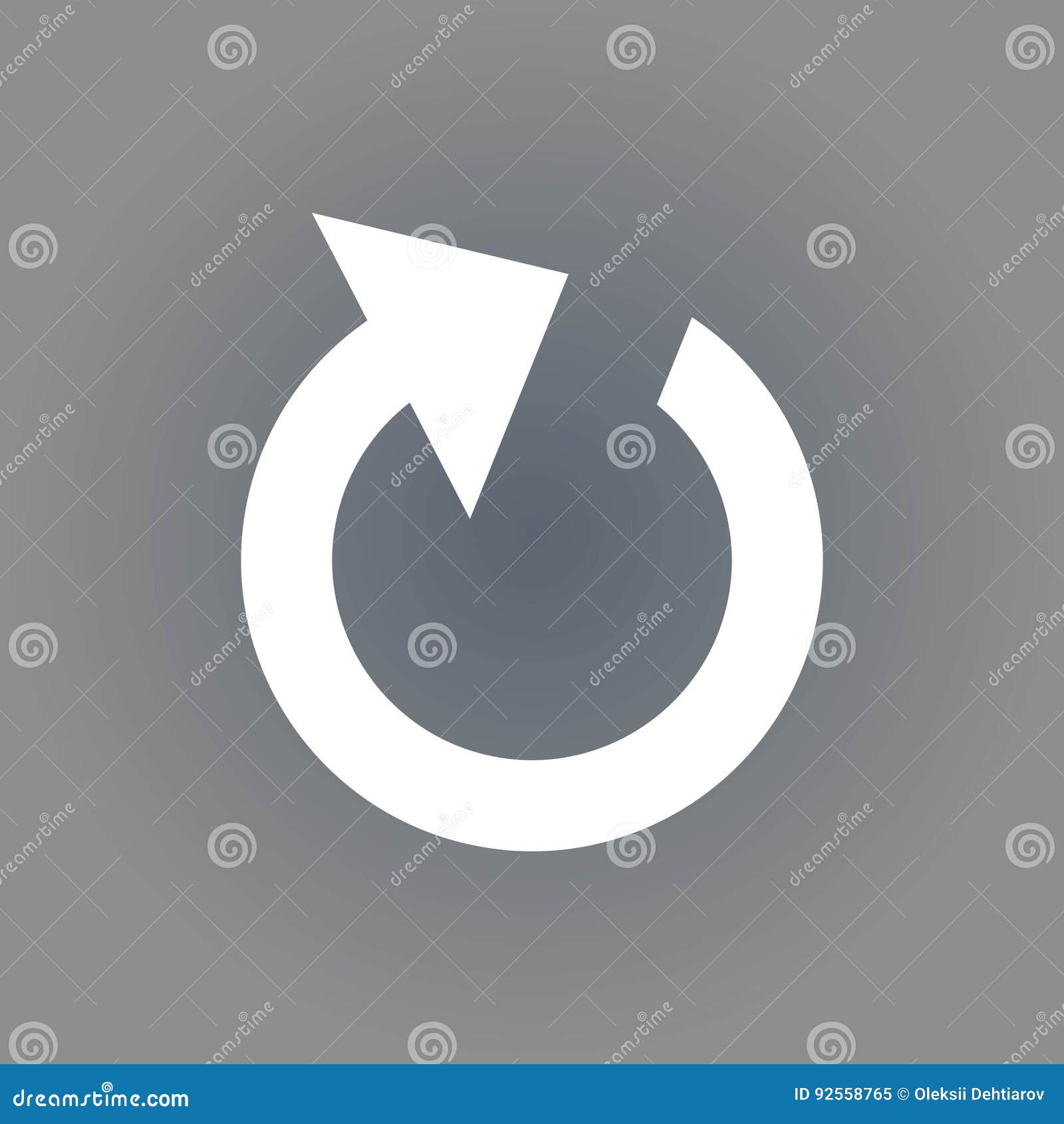 Reload Icon Stock Vector Illustration Flat Design Stock Vector ...