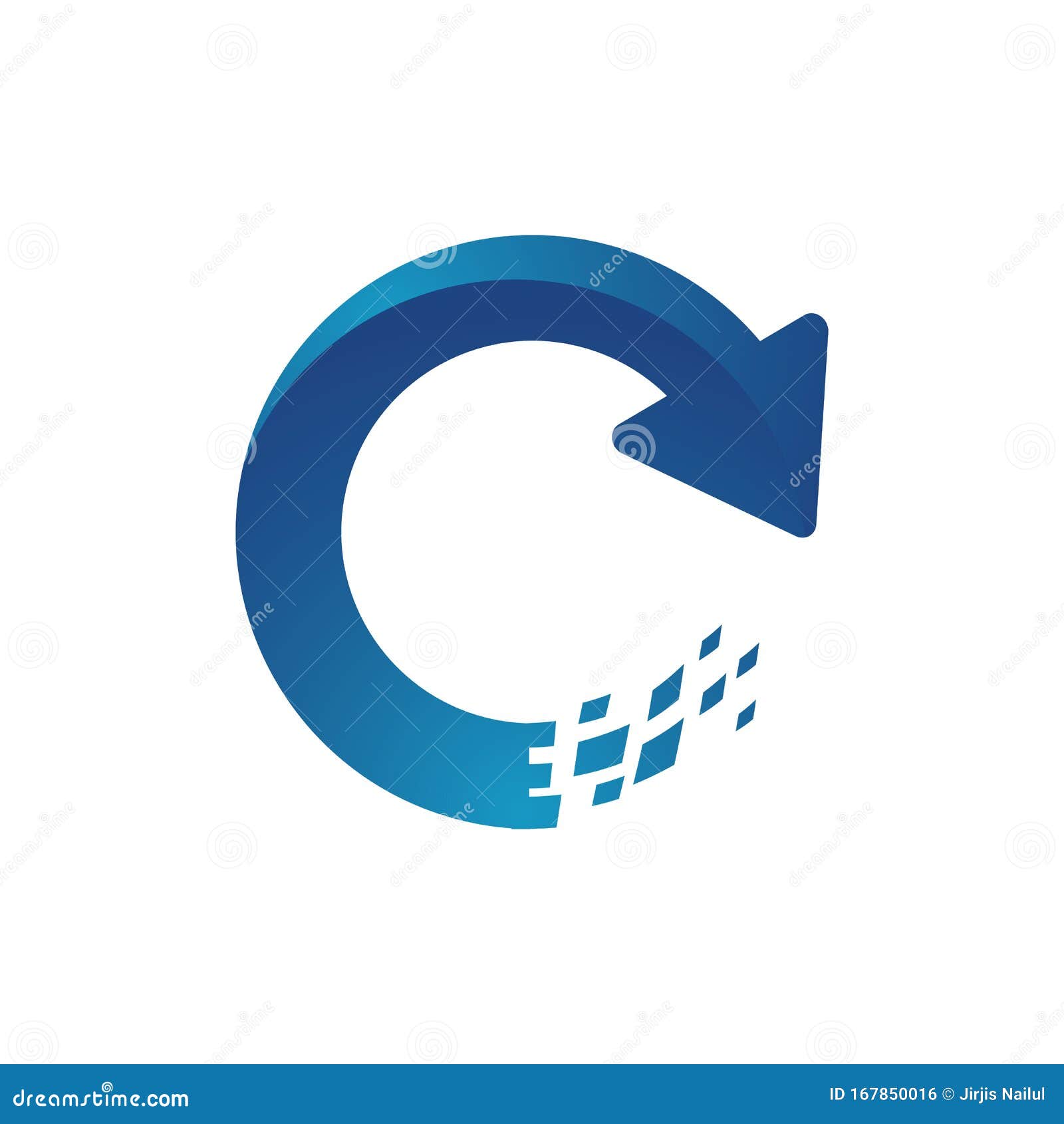 Reload Logo Design Vector Stylish Loading Icon Circular Arrow Symbol ...