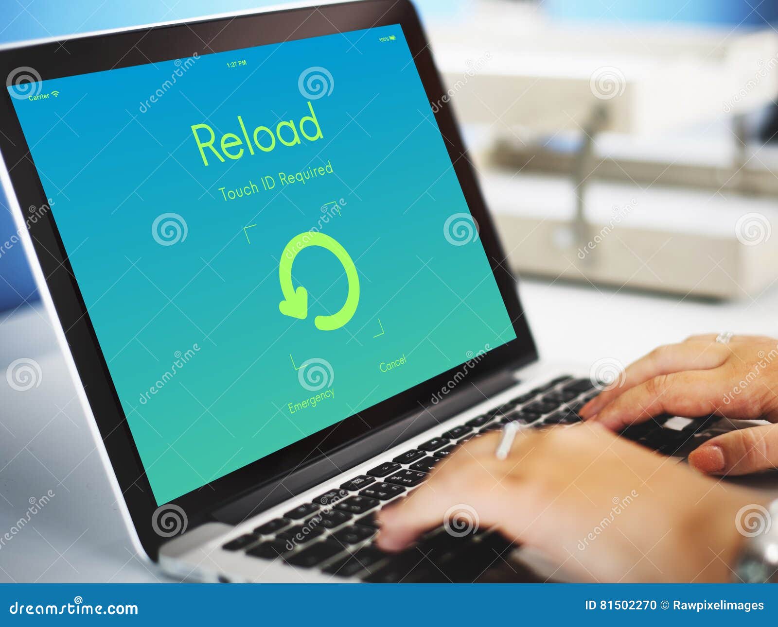 Reload Update Upgrade New Version Concept Stock Photo - Image of ...