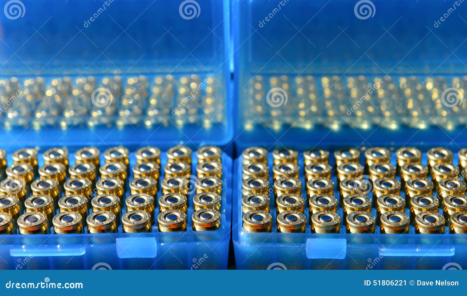 Reloaded .380 ammo stock image. Image of rows, reloading - 51806221