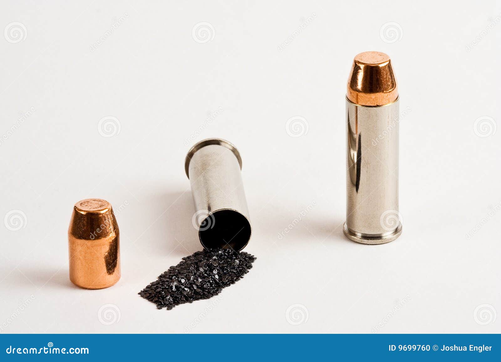 Reloading, .44 Magnum 1 stock photo. Image of hunting - 9699760