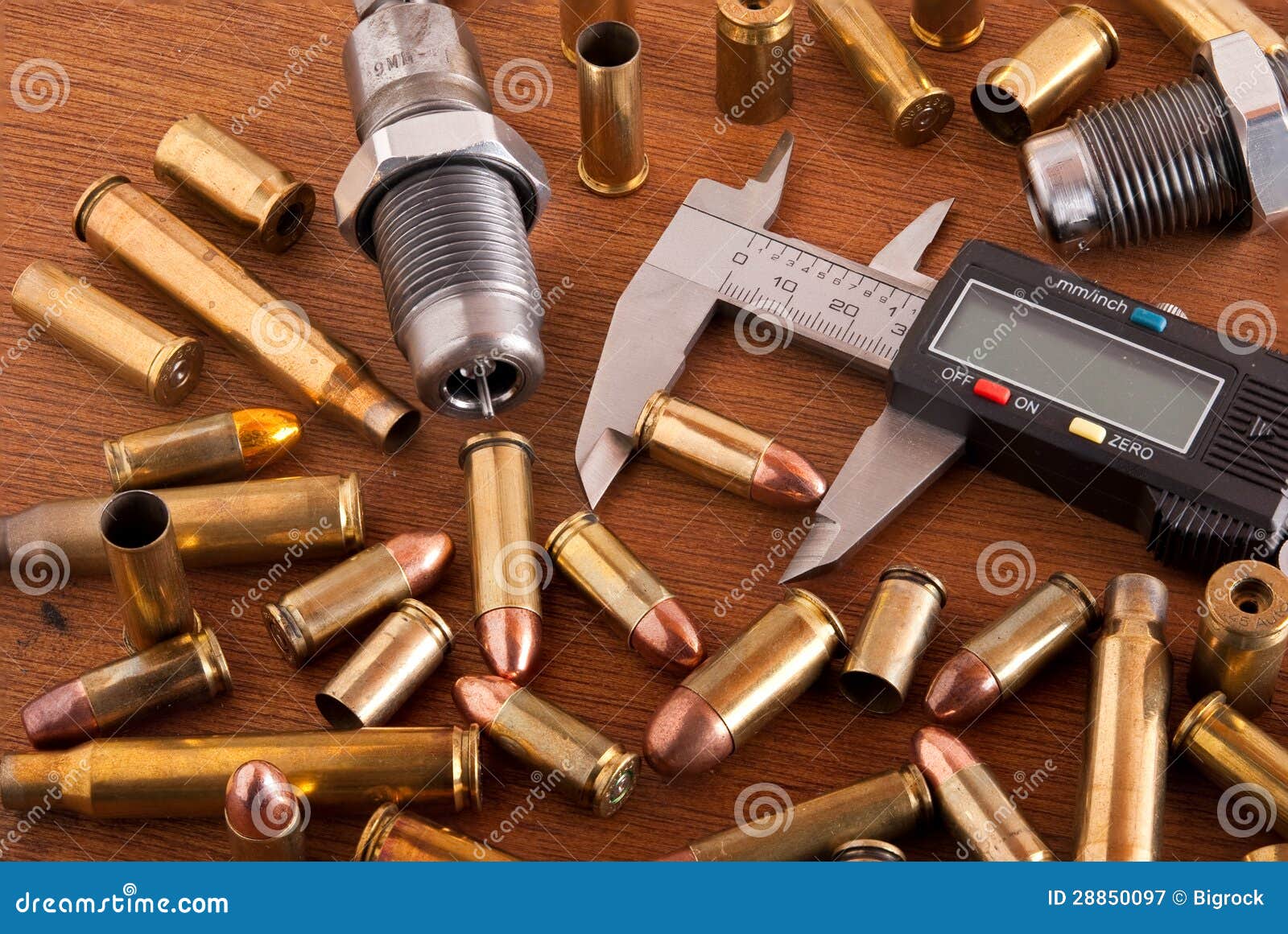 Reloading ammo stock image. Image of reloading, load - 28850097