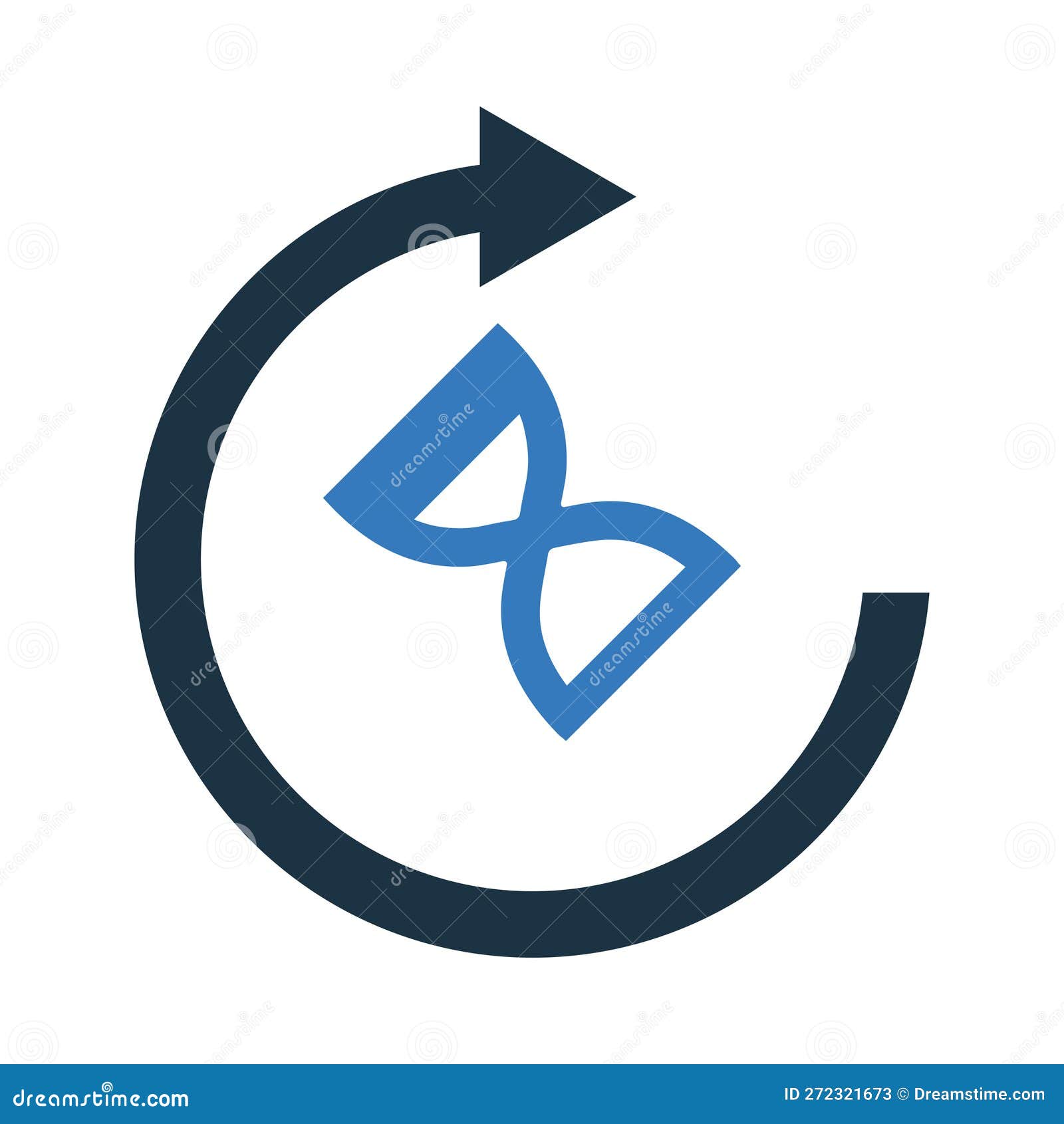 Reloading, Glasshour, Reloading Glass Hour Icon Stock Vector ...