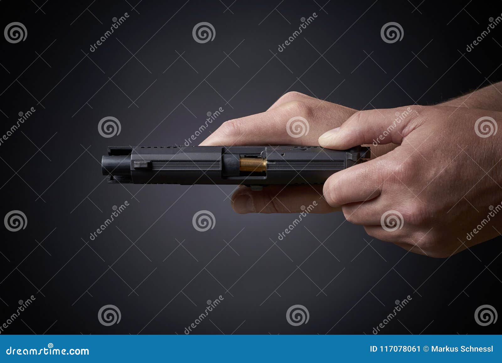 Loading the gun stock image. Image of killer, male, load - 117078061