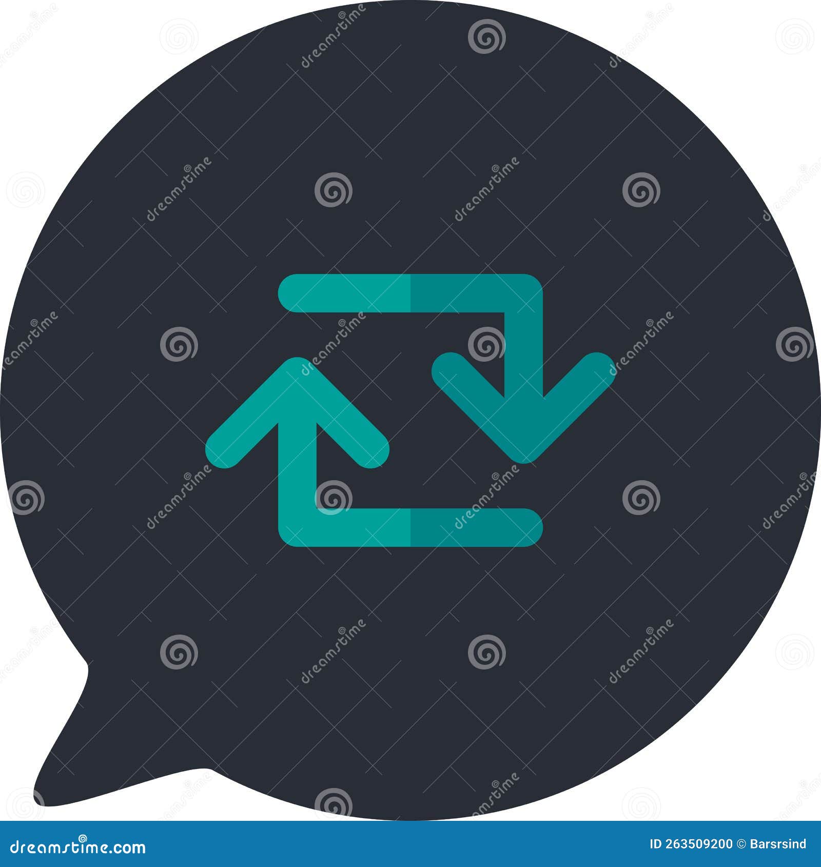 Reloading Sign, Isolated In White Background, Rounded Arrows Collection ...