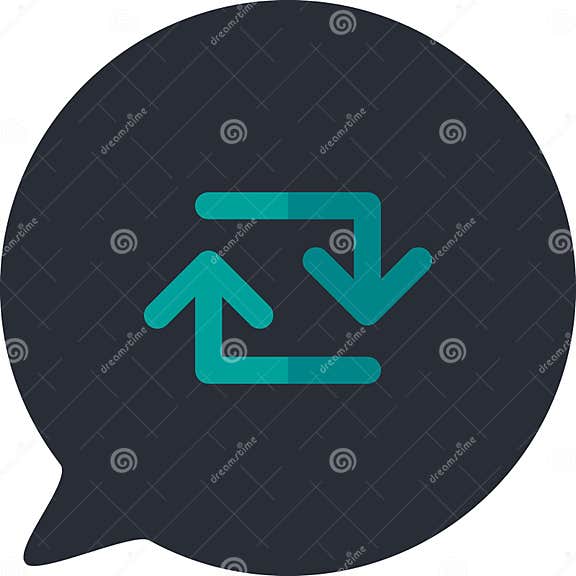 Reloading Internet Website Page Button Icon Vector Stock Vector ...