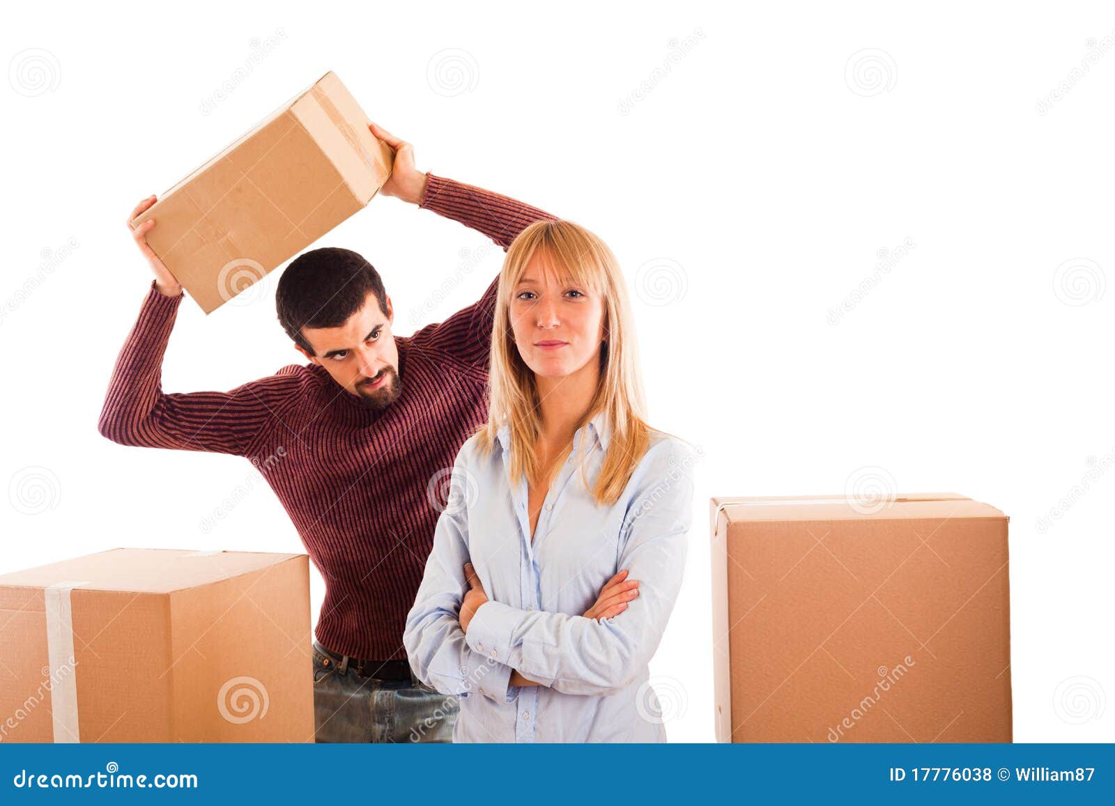 Relocation Issues stock photo. Image of excitement, furious - 17776038