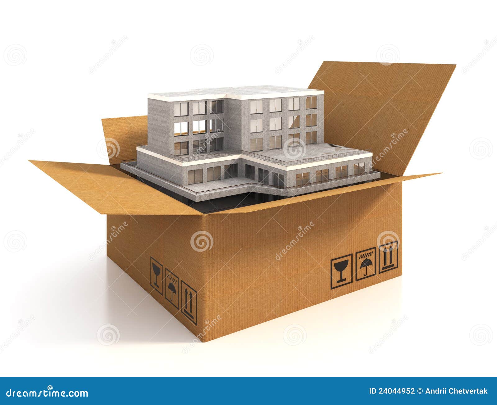 Relocation, Moving stock illustration. Illustration of delivery - 24044952
