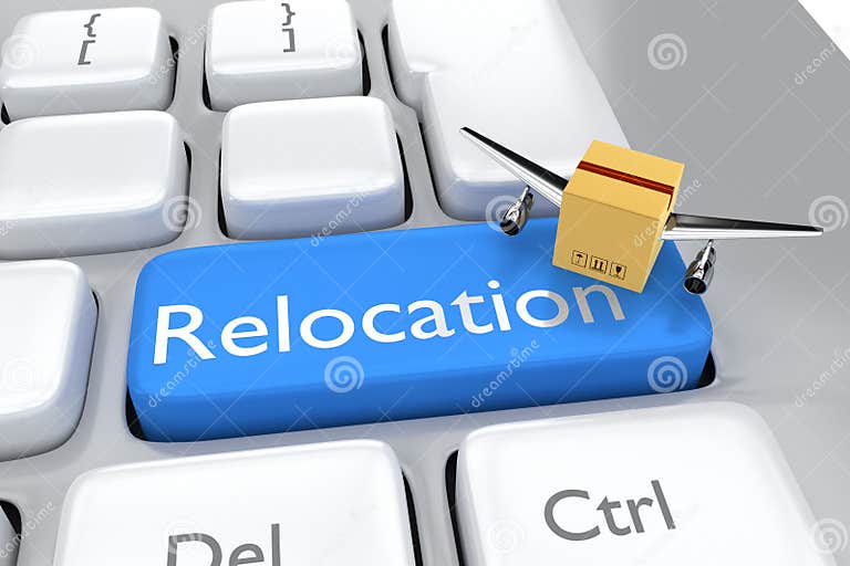 Relocation and Shipping Concept Stock Image - Image of hiring ...