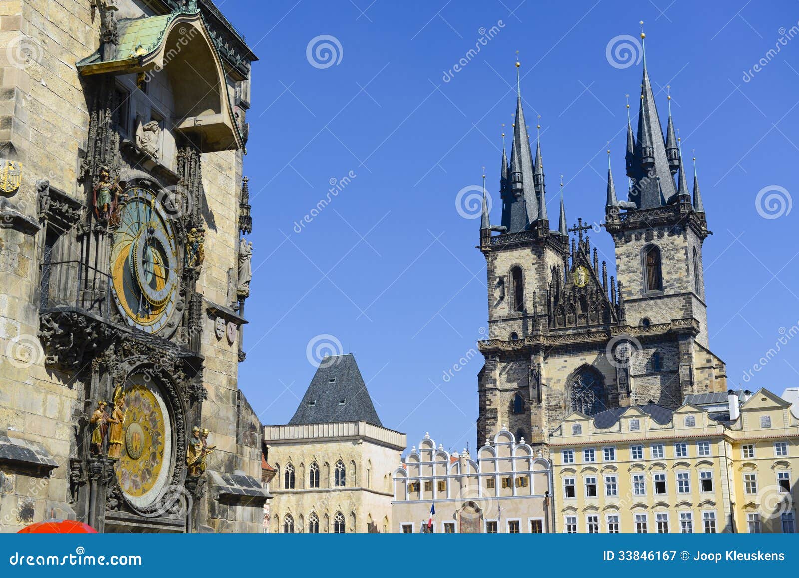 Reloj astronómico de Praga imagen de archivo. Imagen de escena - 33846167