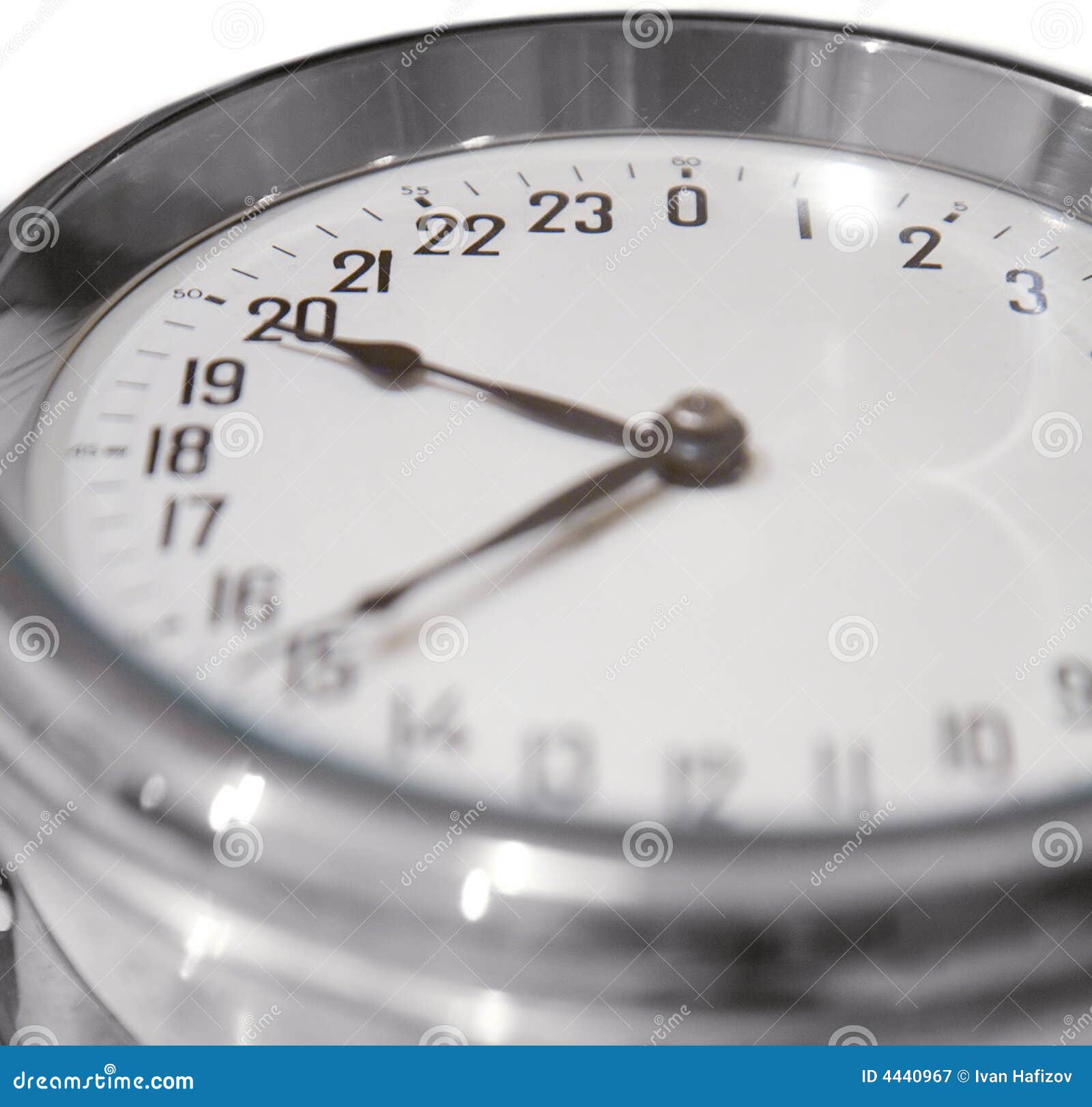 Reloj de 24 horas imagen de archivo. Imagen de horas, esperar - 4440967