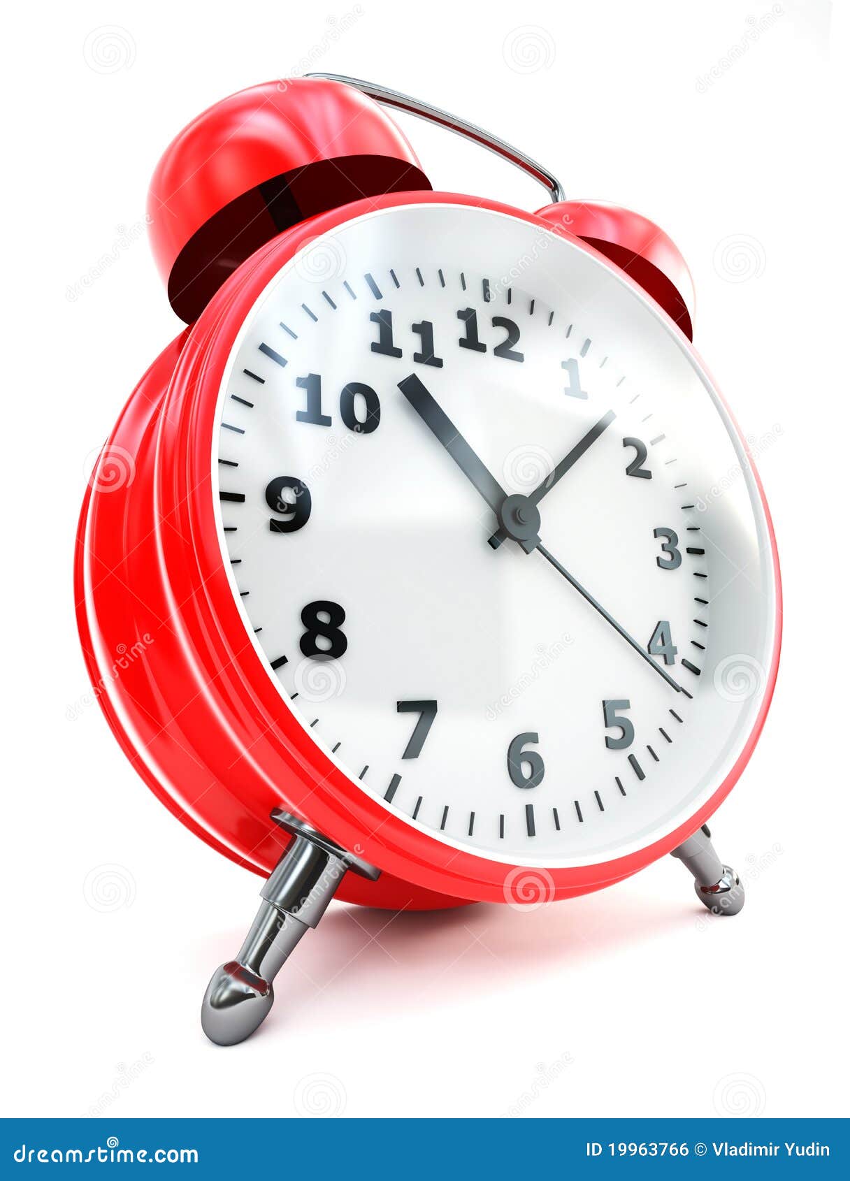 Reloj De Alarma Tradicional Stock de ilustración - Ilustración de ...