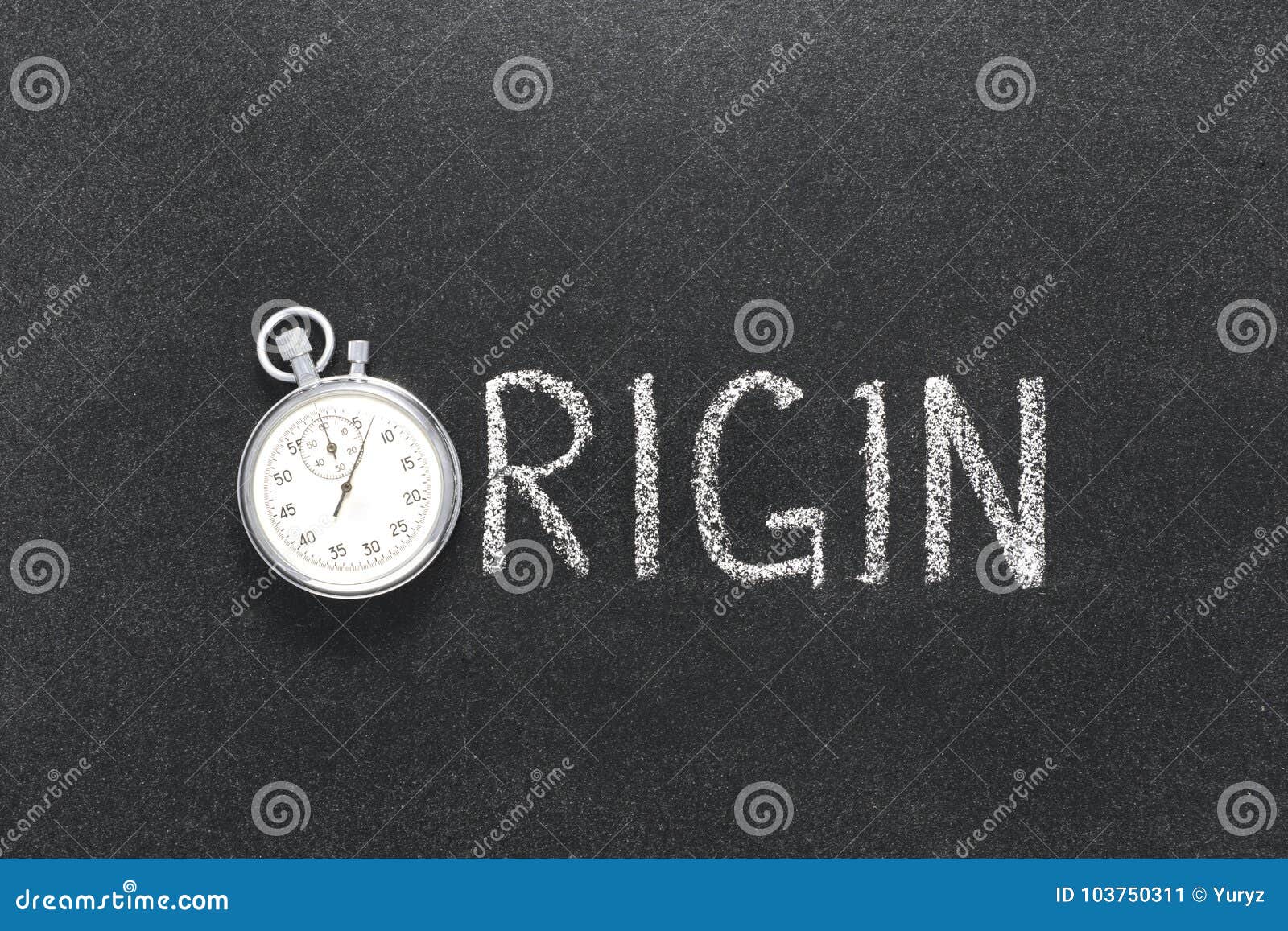 Reloj De La Palabra Del Origen Imagen de archivo - Imagen de reloj ...