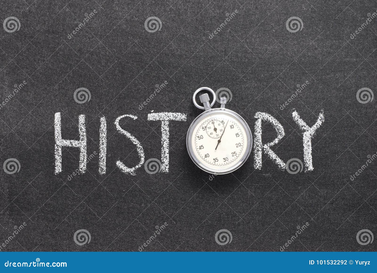 Reloj De La Palabra De La Historia Foto de archivo - Imagen de ...